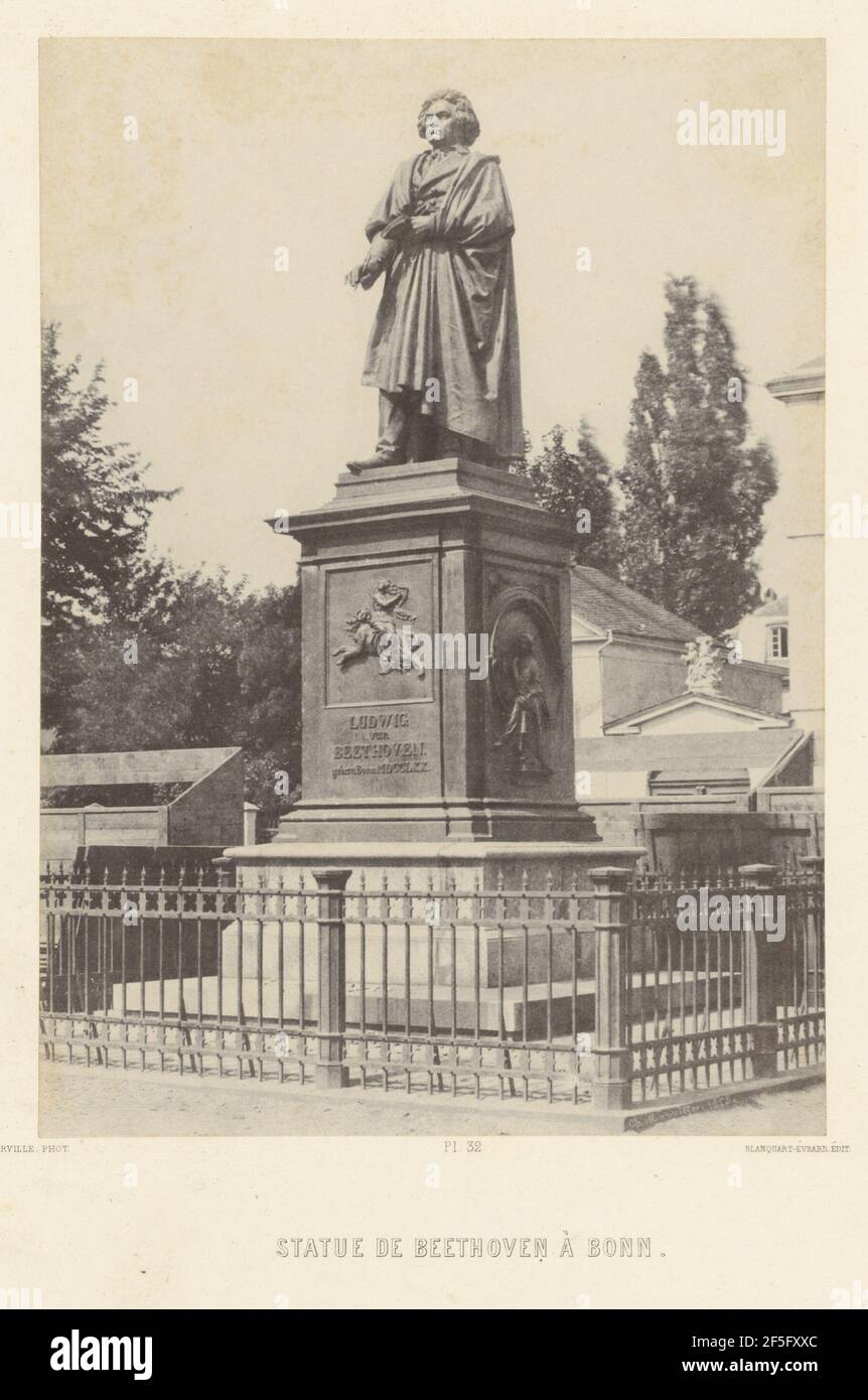 Statue de Beethoven à Bonn Stock Photo - Alamy