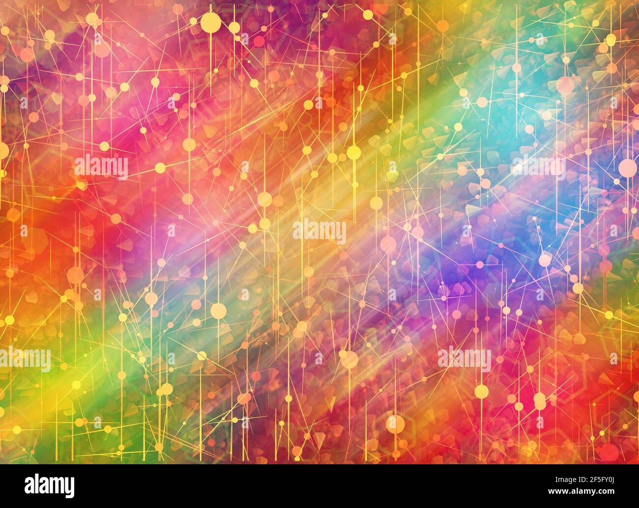 many modern dreamy techno shapes. technology backgrounds Stock Photo ...