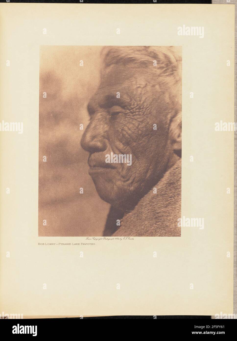 Bob Lowry - Pyramid Lake Paviotso. Edward S. Curtis (American, 1868 ...