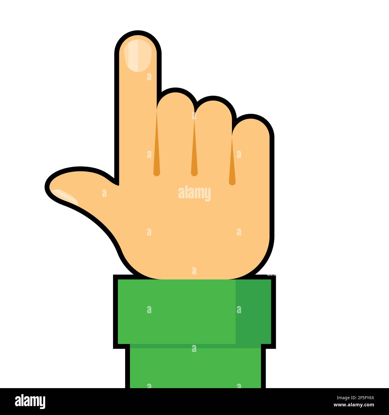 Touch icon concept. Hand touch vector illustration Stock Vector Image ...