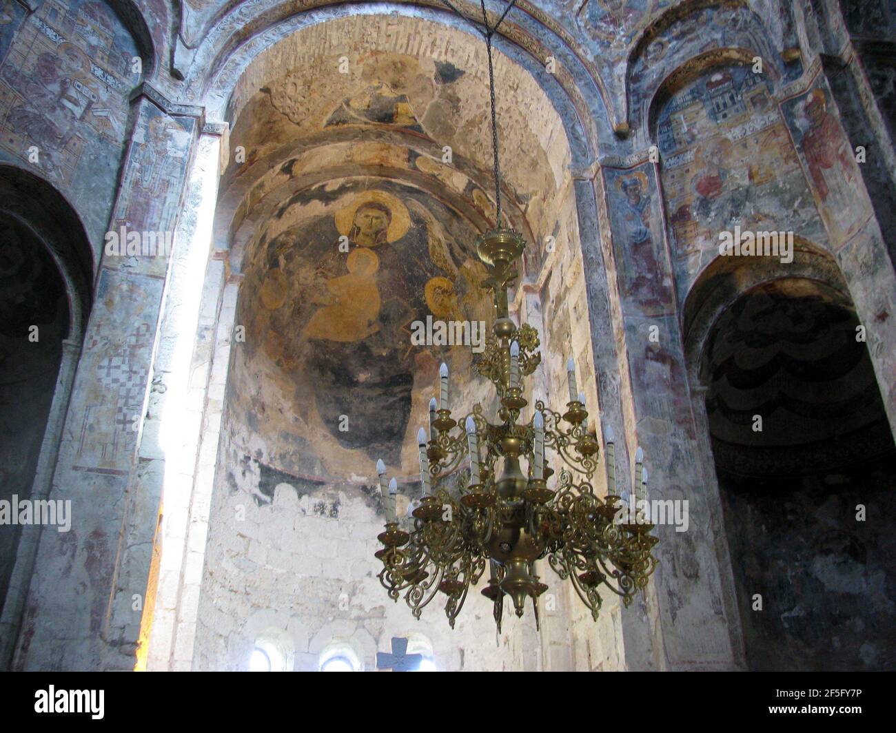 sunlight shines into the Martvili monastery Georgia Stock Photo - Alamy