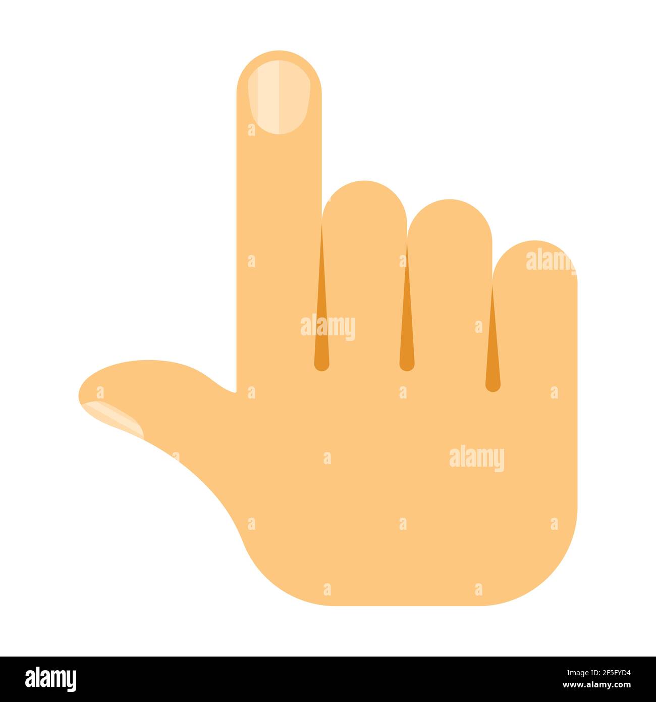 Touch icon concept. Hand touch vector illustration Stock Vector Image ...