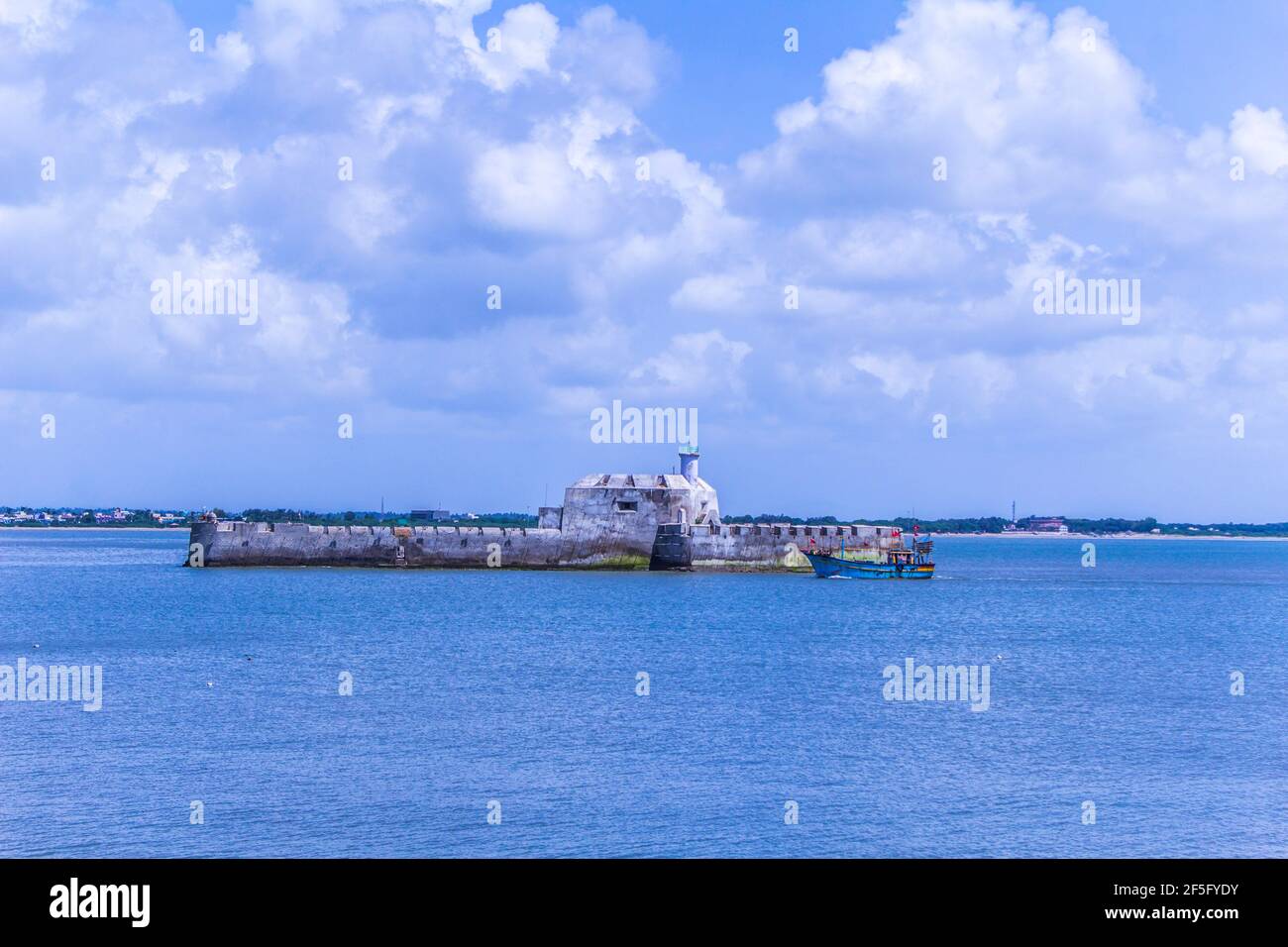 Various views from the Diu fort Stock Photo - Alamy