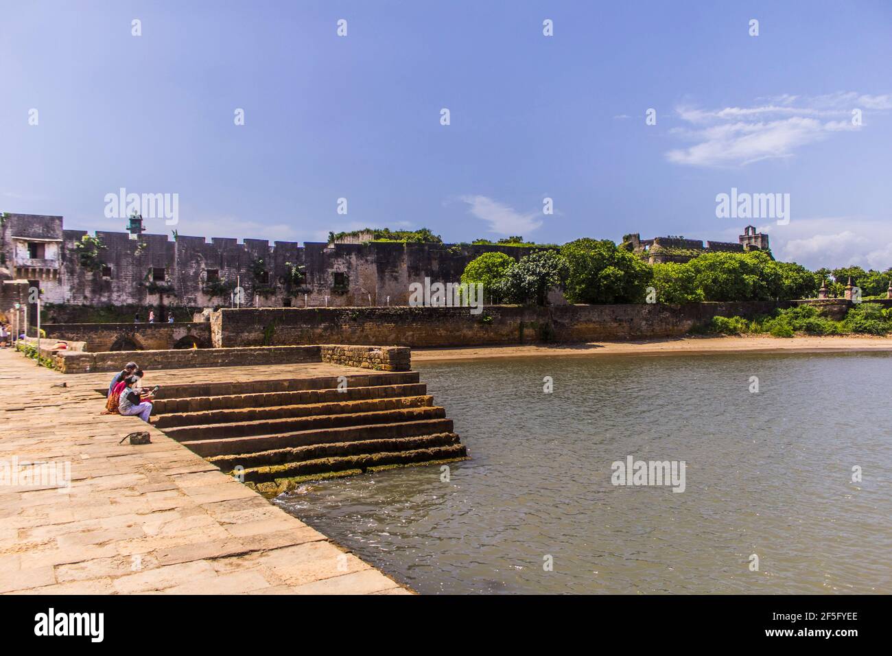 Various views from the Diu fort Stock Photo - Alamy