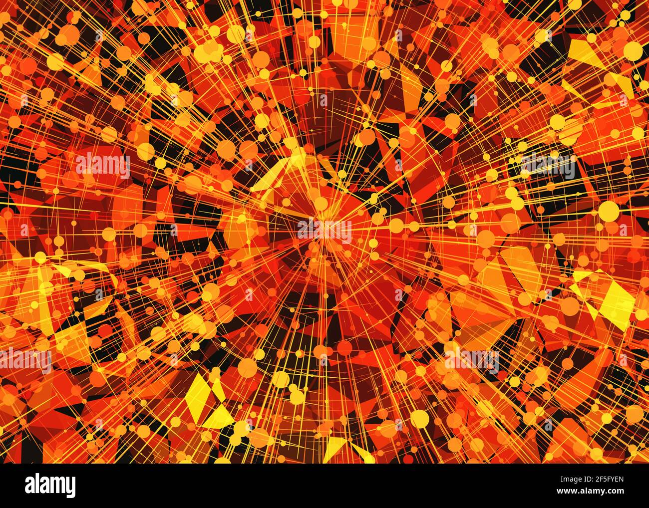 many modern dreamy science shapes. technology backgrounds Stock Photo ...