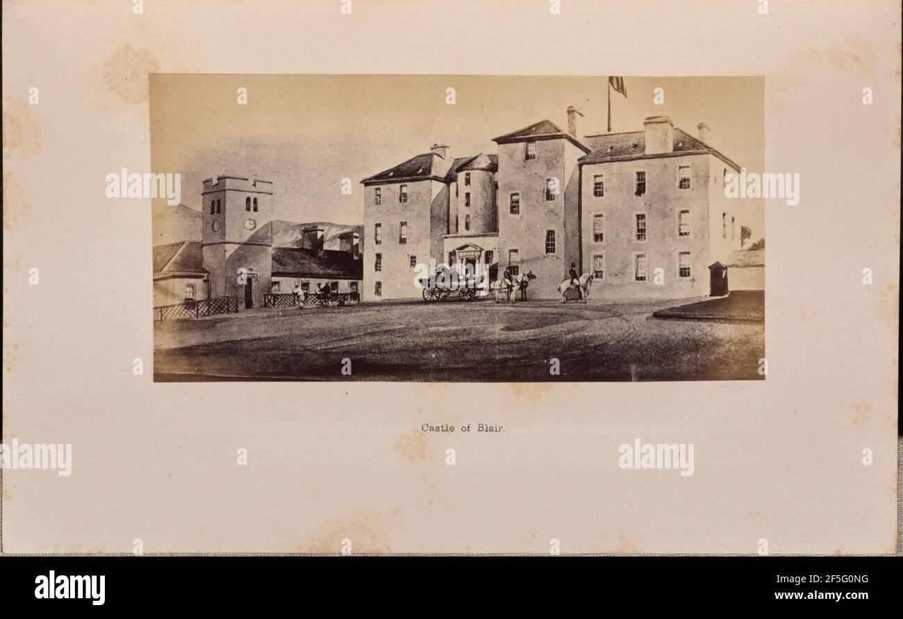 Castle of Blair. Attributed to George Washington Wilson (Scottish, 1823 ...