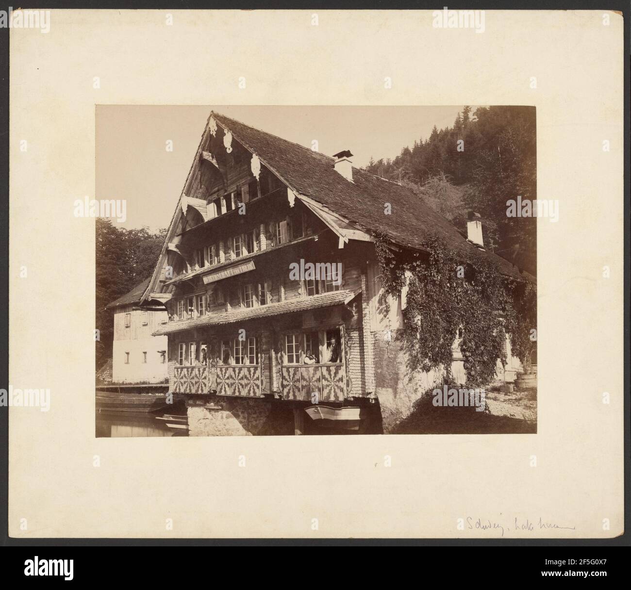 Vierwaldstaettersee. Treib.. Giorgio Sommer (Italian, born Germany ...