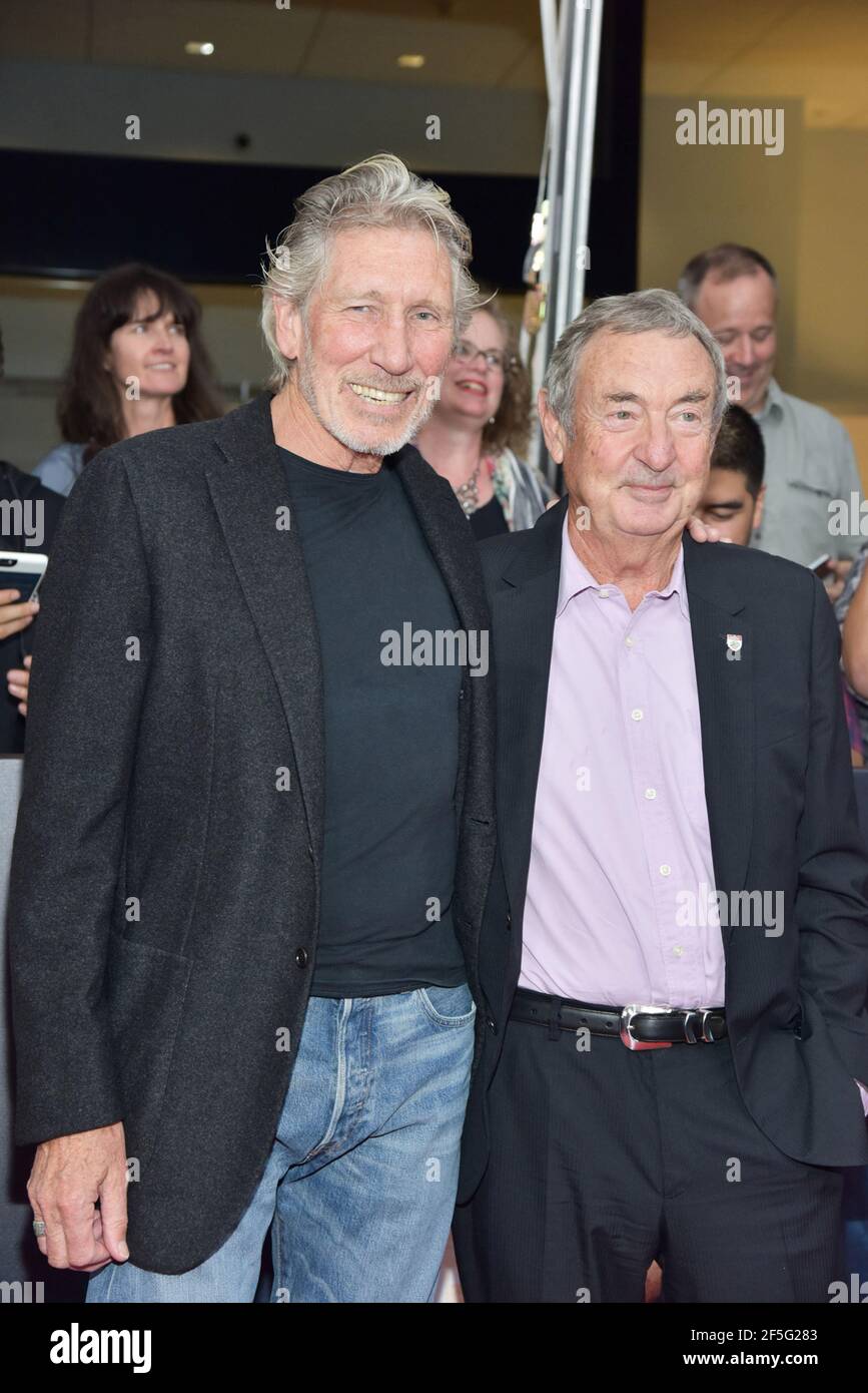New York, NY, Roger Waters and Nick Mason attend the 'Roger Waters the ...