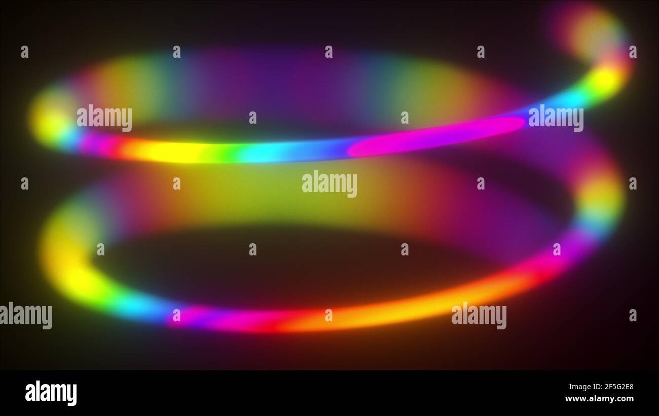 Geometric lines 3D render with high deforming range. Undulating ...