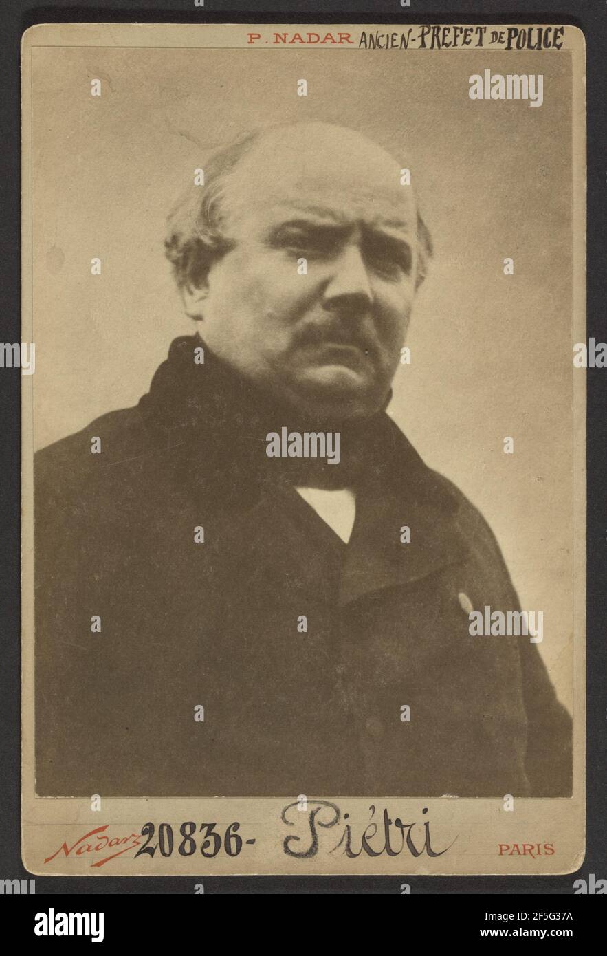 Joseph Piétri, Ancien Prefet de Police Stock Photo - Alamy