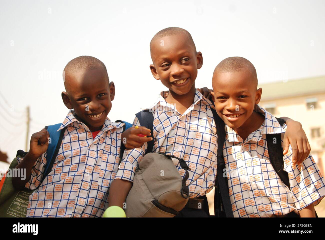 Nigerian students, Lagos Nigeria Stock Photo - Alamy
