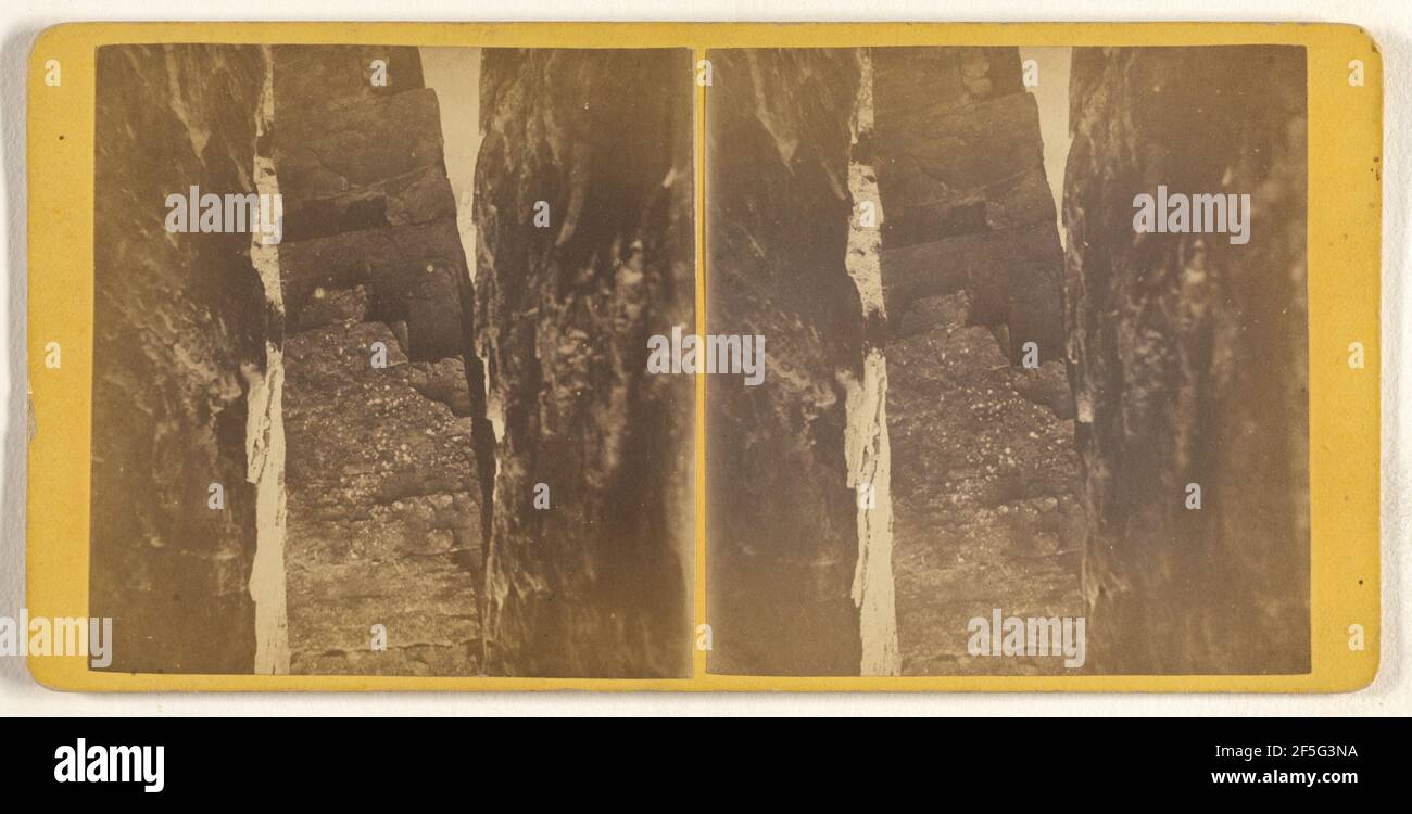 Leaning Column.. Horace S. Tousley (American, 1825 - 1895 Stock Photo ...