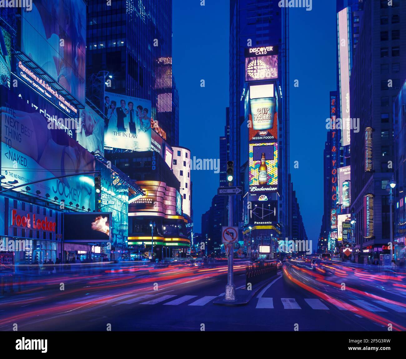 2003 HISTORICAL STREET SCENE TIMES SQUARE MANHATTAN NEW YORK CITY USA ...