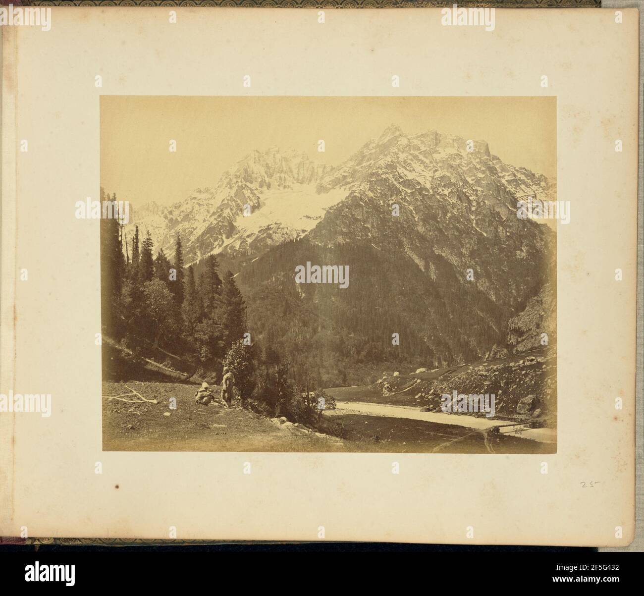 Kashmir Valley, India. John Edward Saché (Prussian or British, born ...