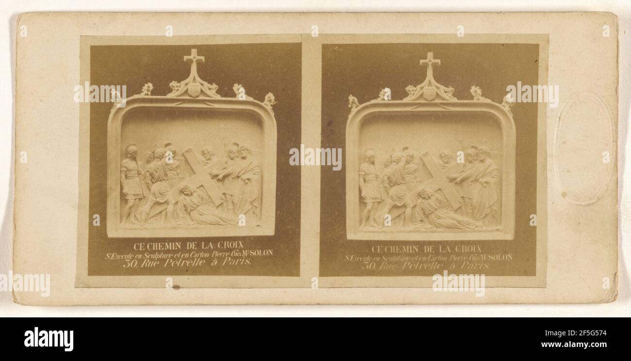 Seventh station of the cross hi-res stock photography and images - Alamy