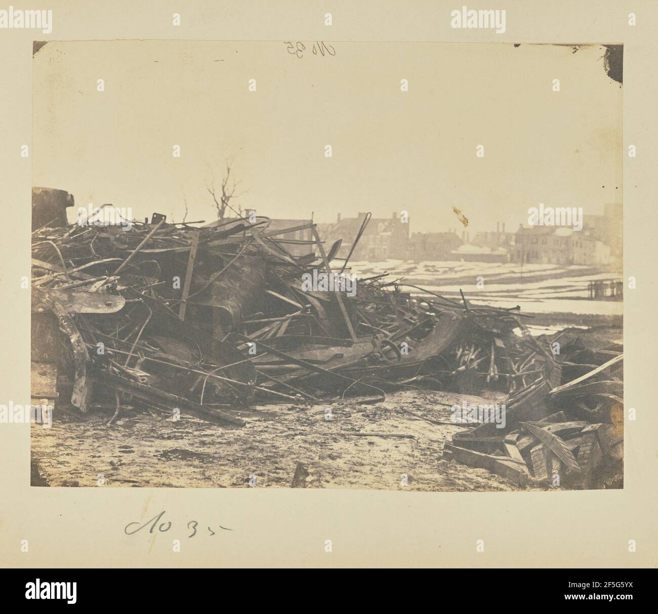 Scrap Heap at Alexandria. A.J. Russell (American, 1830 - 1902 Stock ...