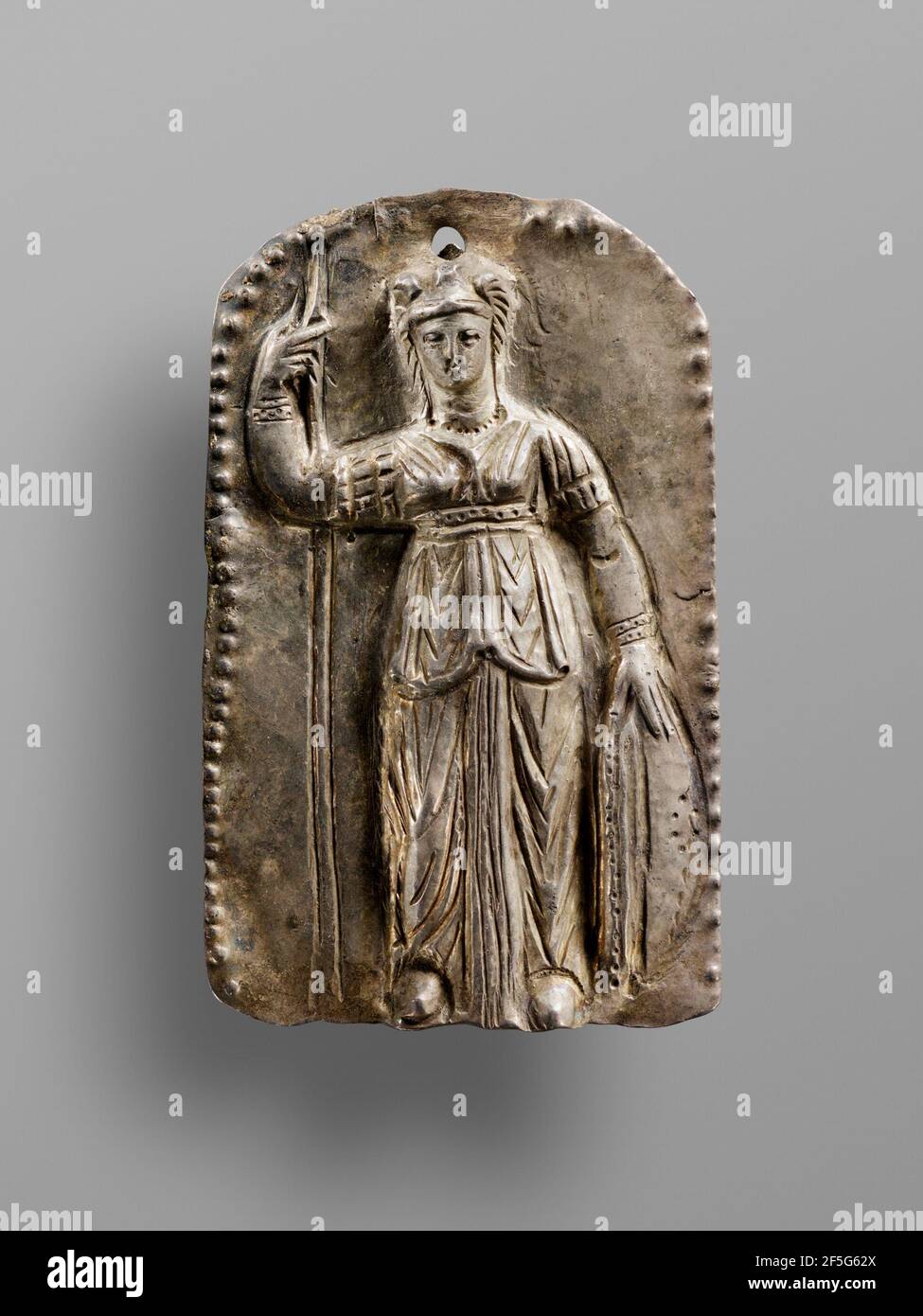Repousee plaque depicting athena parthenos hi-res stock photography and ...