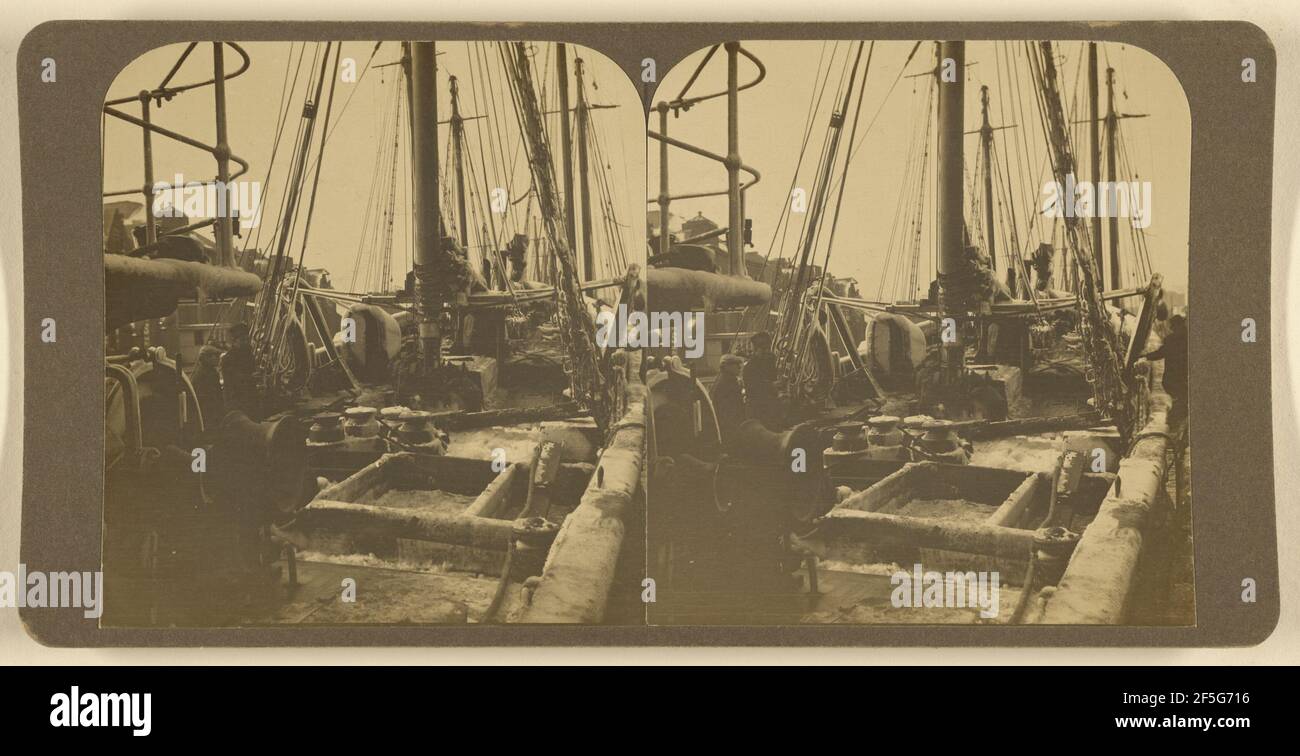 Boston Harbor. D.J. Lindsay (American, active 1880s Stock Photo - Alamy