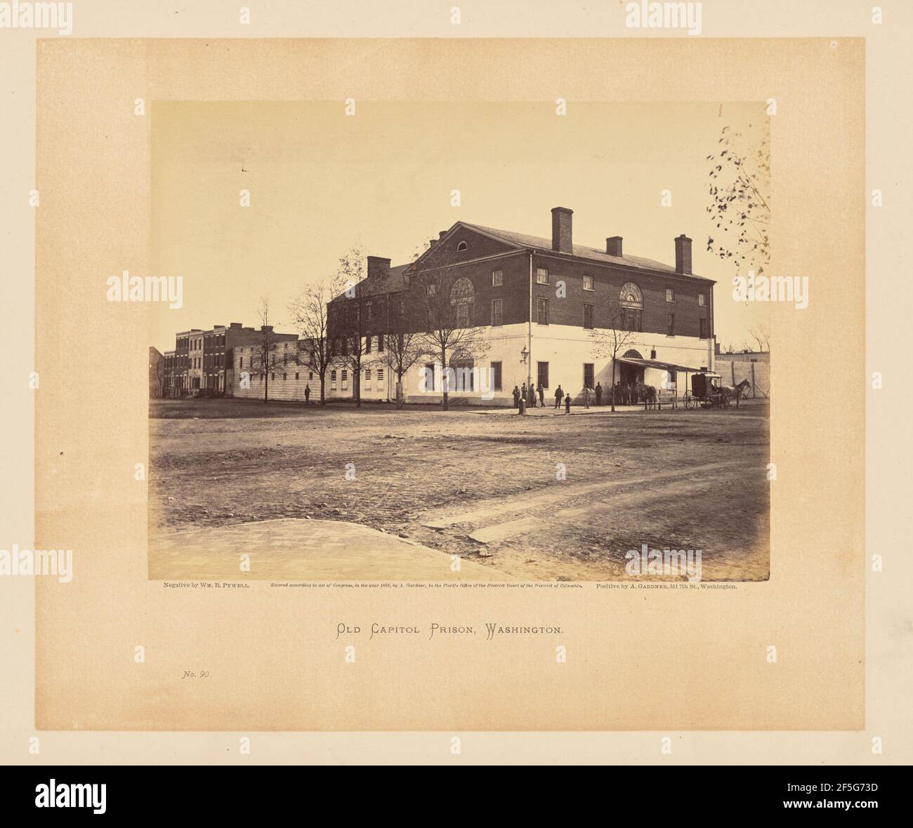 Old Capitol Prison, Washington Stock Photo - Alamy