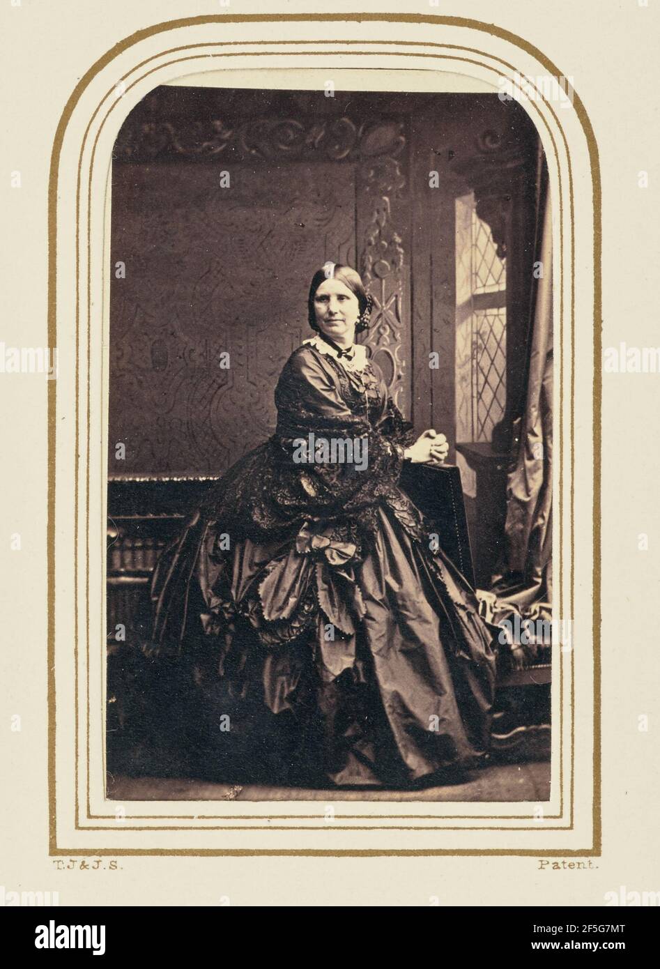 Lady Roe. Camille Silvy (French, 1834 - 1910 Stock Photo - Alamy