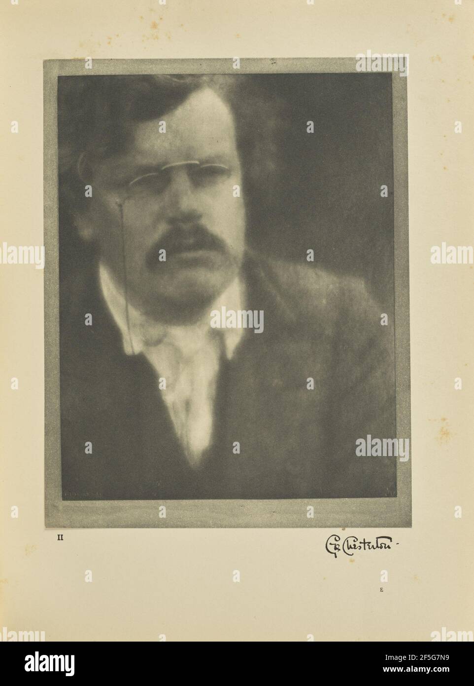 G.K. Chesterton. Alvin Langdon Coburn (British, born United States ...
