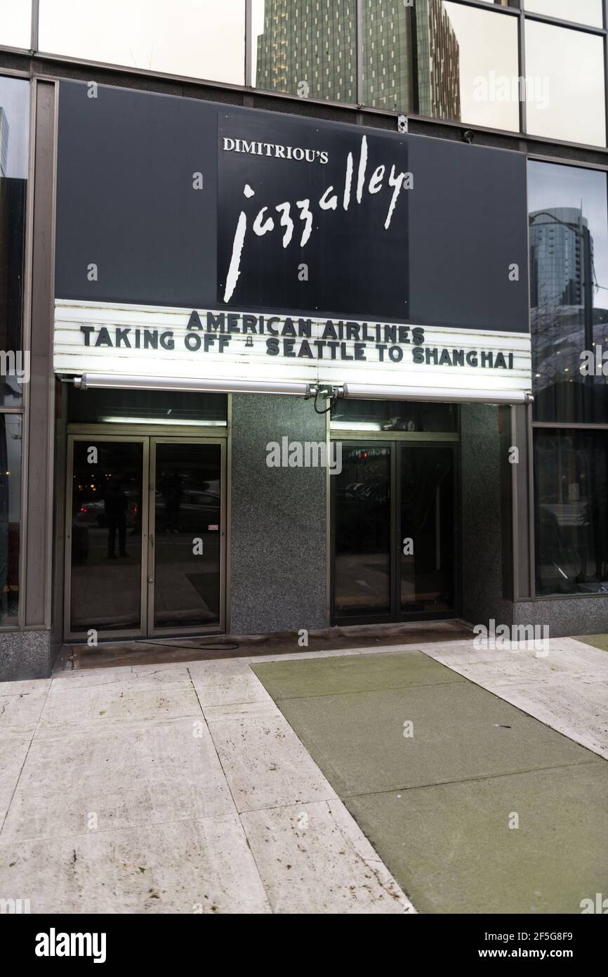 Dimitriou’s jazz alley seattle hi-res stock photography and images - Alamy
