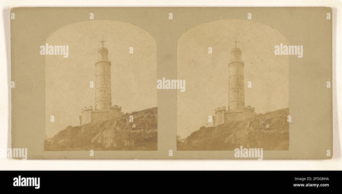 Nelson Monument, Calton Hill, Edinburgh. James Macgill (Scottish ...