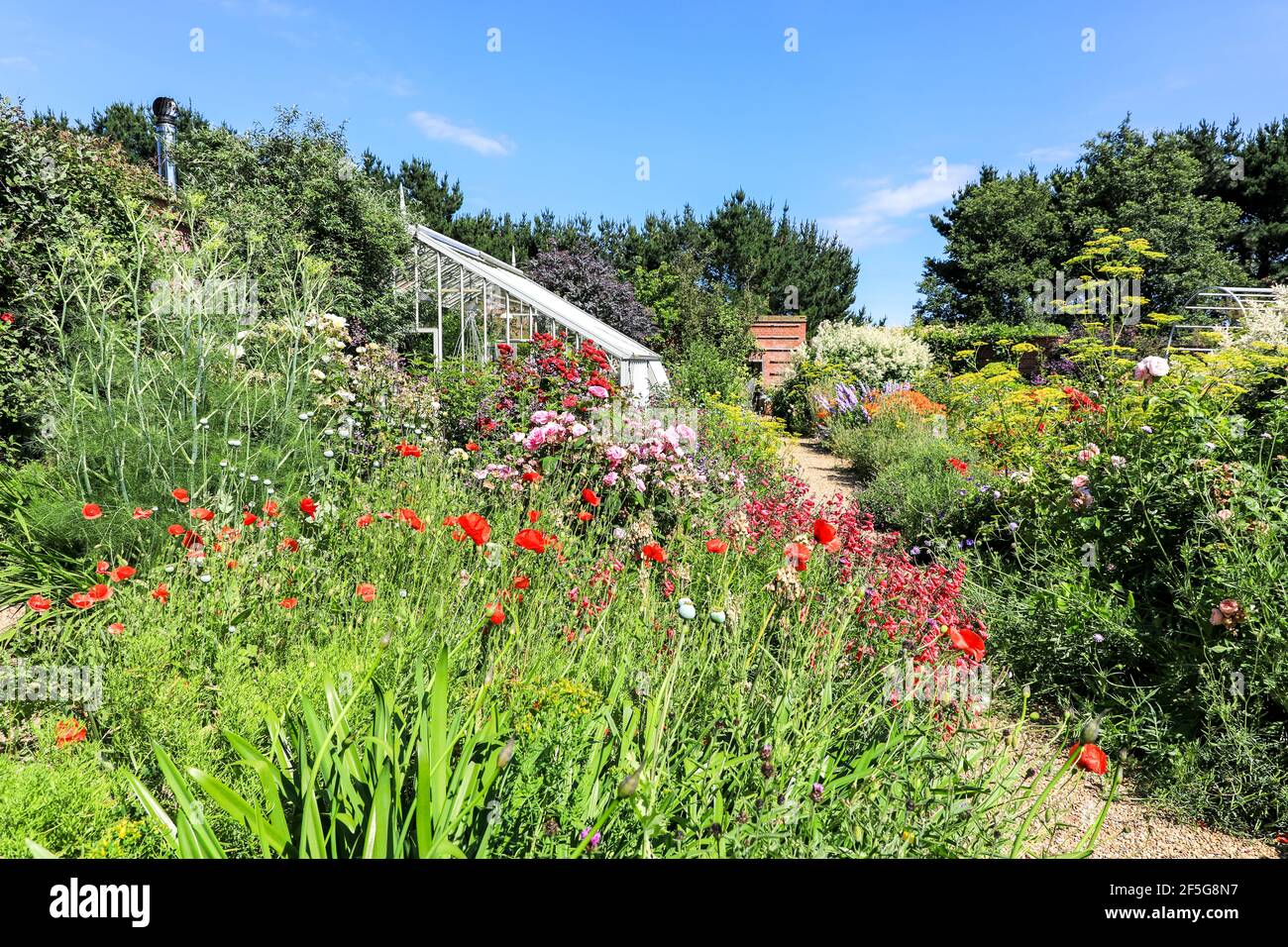 East Ruston Old Vicarage Garden, East Ruston, Norfolk, England, UK Stock Photo - Alamy