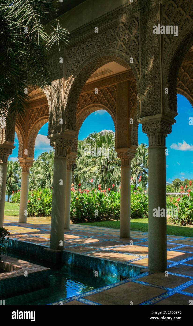 Moroccan Pavilion (Astaka Morocco) in the Botanical Gardens (Taman ...