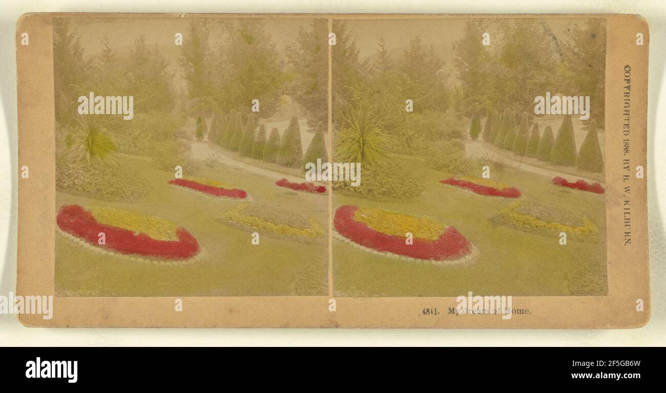 My dream of Home.. Benjamin West Kilburn (American, 1827 - 1909 Stock ...