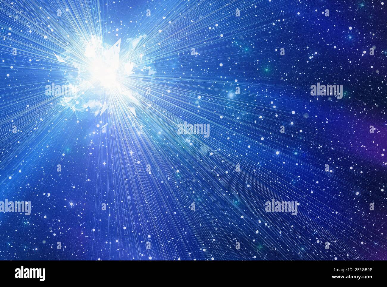 cosmic sky with many stars Stock Photo - Alamy