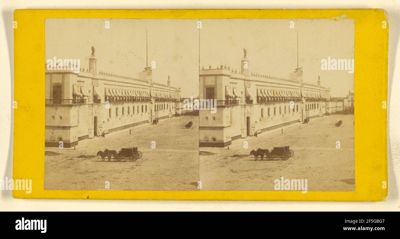 Palacio Nacional. Julio Michaud (French, active Mexico City, Mexico ...