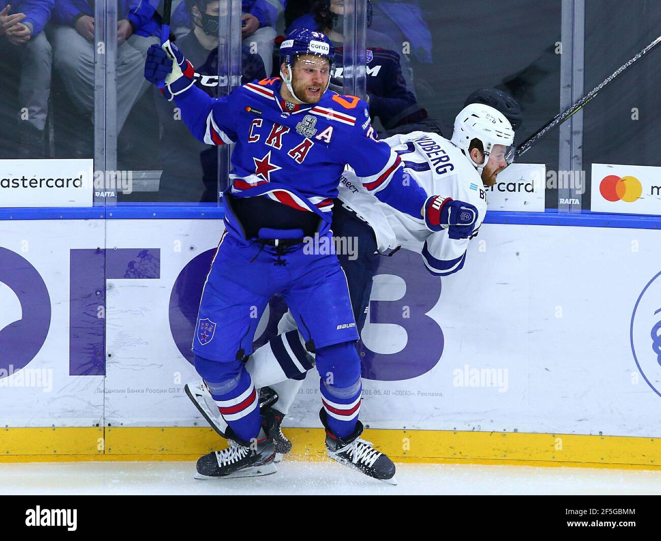 Russian Federation. St. Petersburg. Ice Palace. Hockey. Continental ...