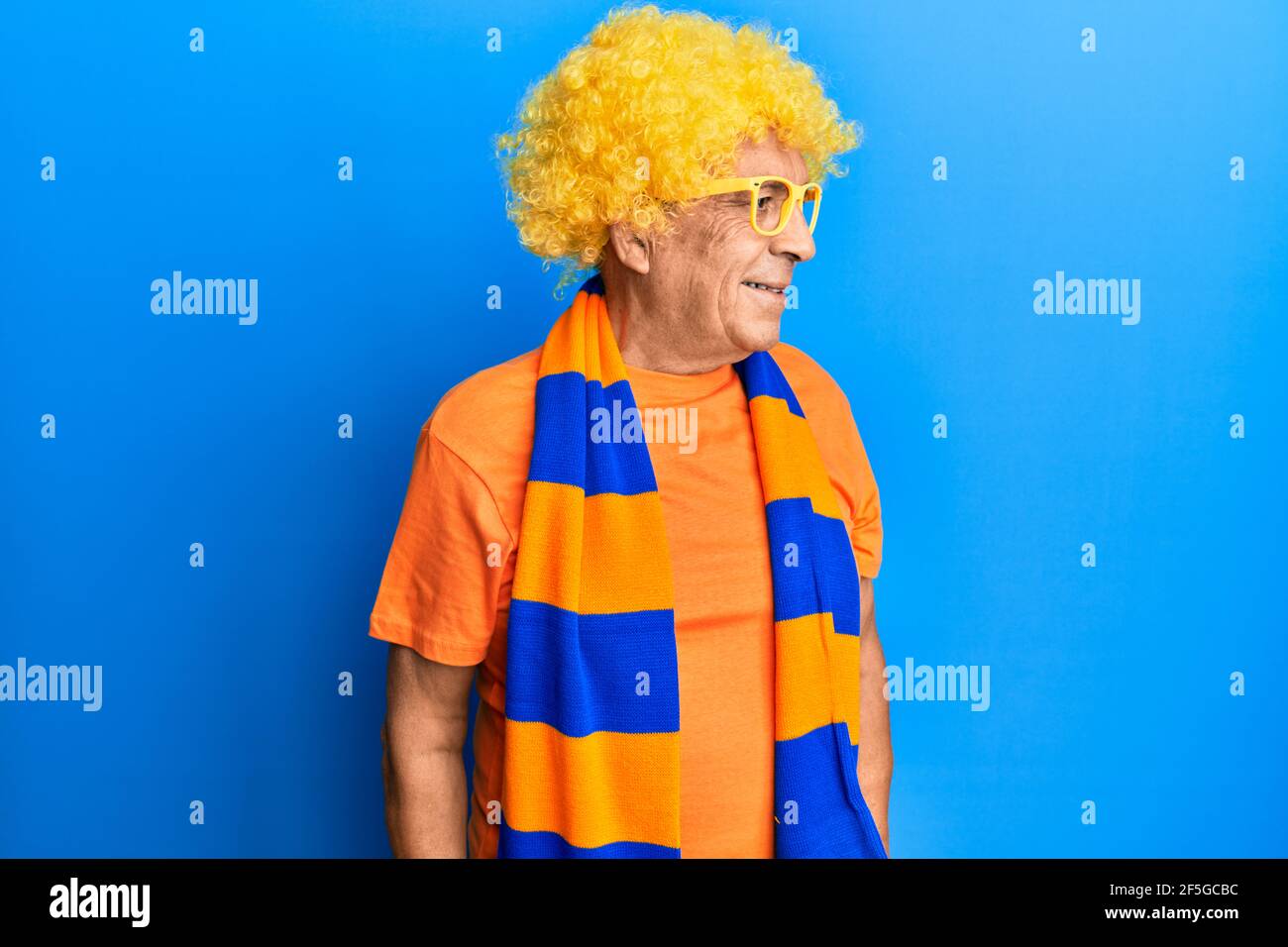 Elderly man hooligan hi-res stock photography and images - Alamy
