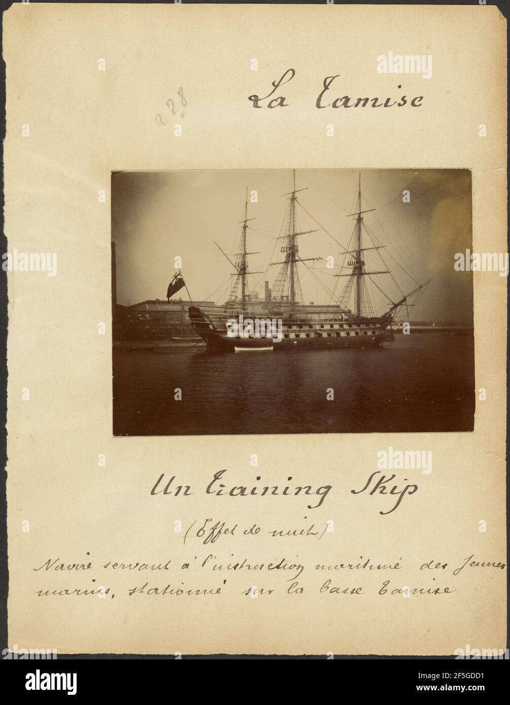 French historic sailing ship hi-res stock photography and images - Alamy