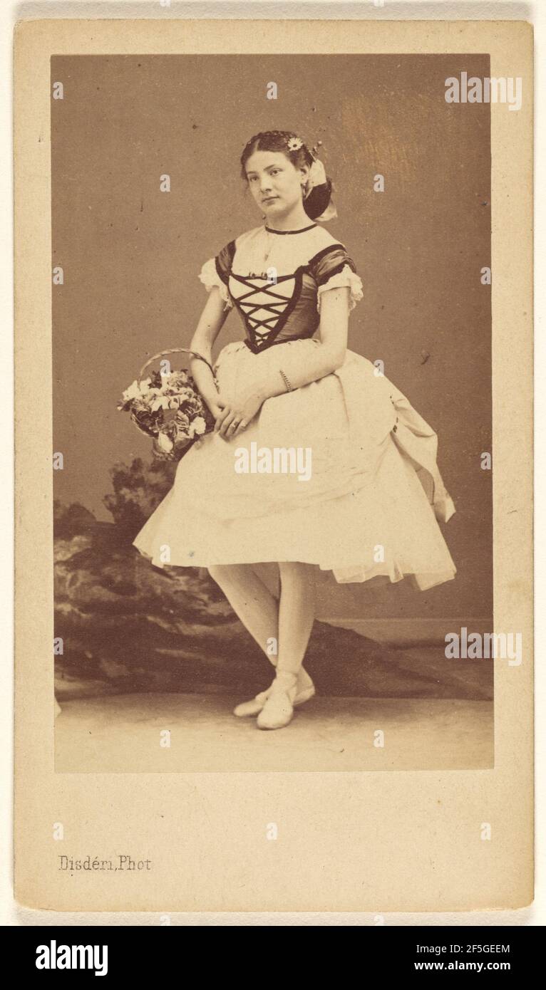 Miss Demarconnay.. André Adolphe-Eugène Disdéri (French, 1819 - 1889 ...