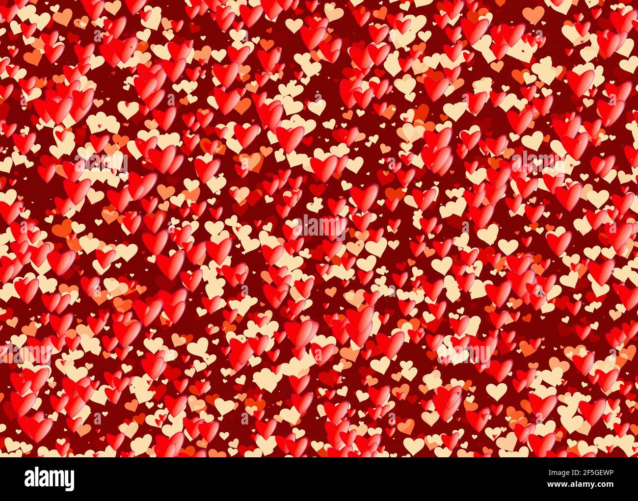 red hearts backgrounds. Love symbol texture Stock Photo - Alamy