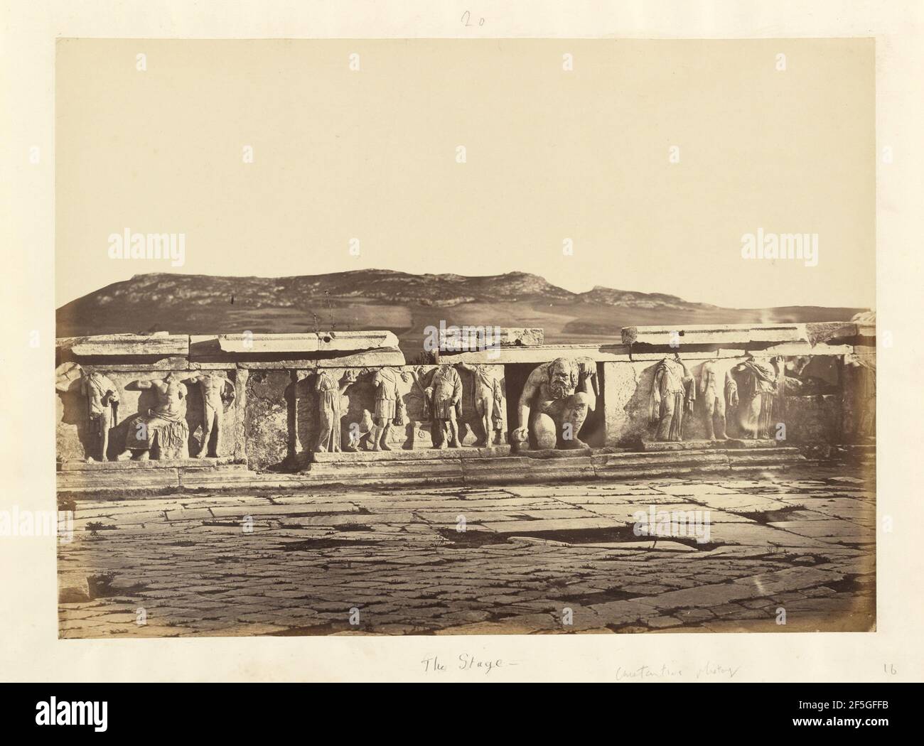 Greek Study, The Stage. Dimitrios Constantin (Greek, active 1858 ...