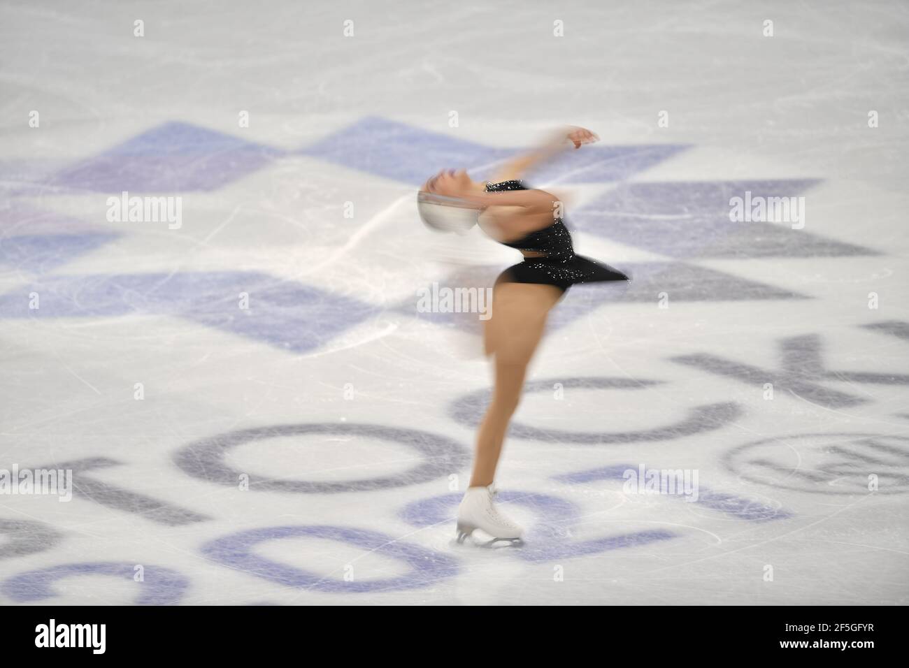 STOCKHOLM 20210326 Loena Hendrickx of Belgium performs during the ...