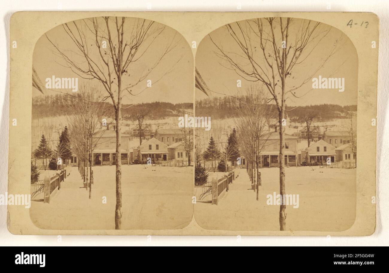 View of Friendship, New York. Irving Saunders (American, 1850 - 1934 ...
