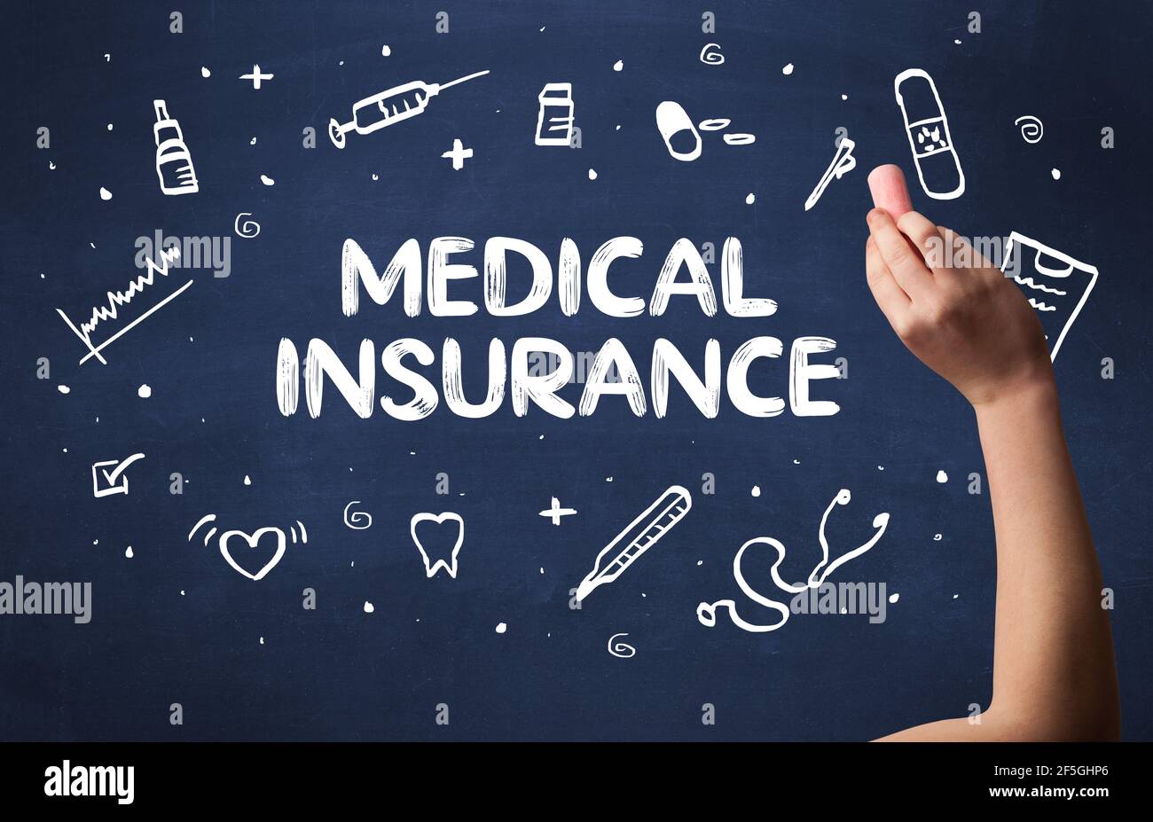 Hand drawing medical concept Stock Photo - Alamy