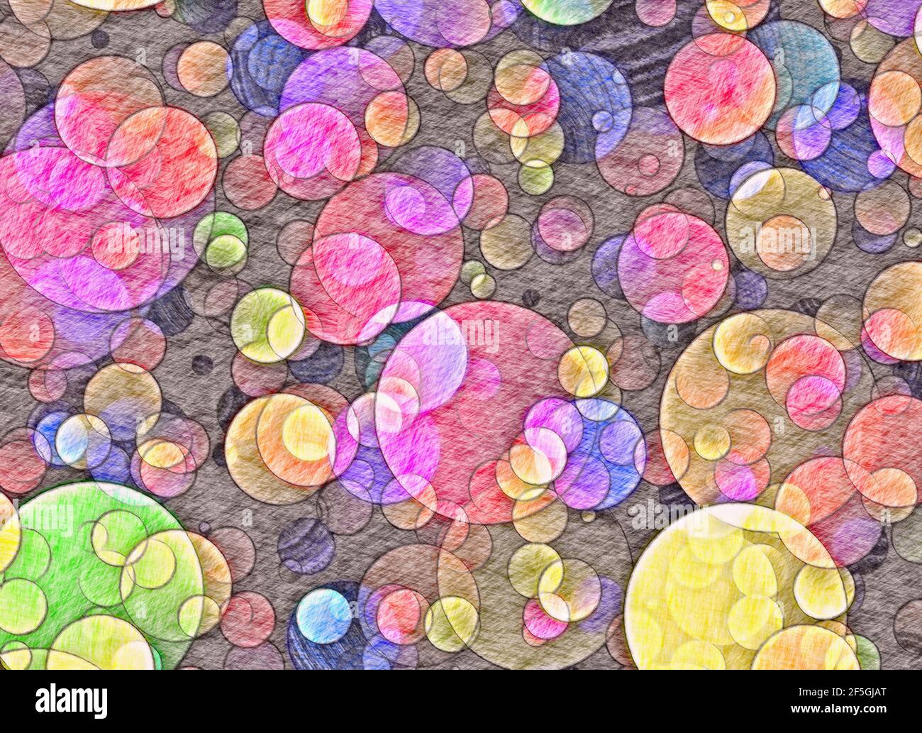Holiday manycolored painted rounds backgrounds Stock Photo - Alamy
