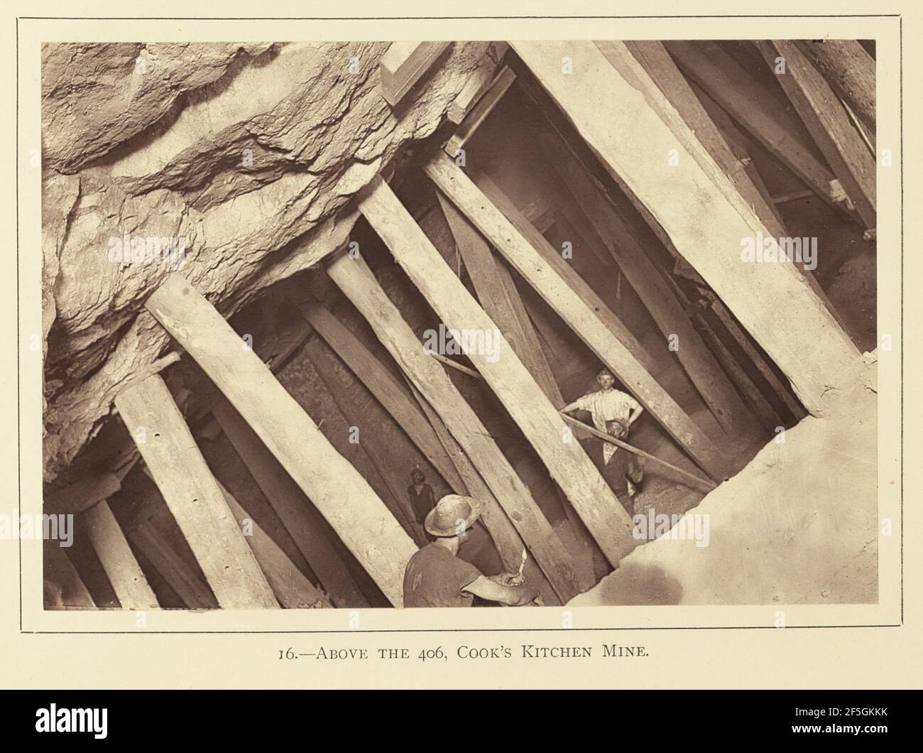 Above the 406, Cook's Kitchen Mine. John Charles Burrow (British, 1850 ...