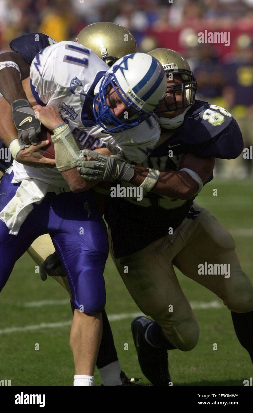 Quarterback Chance Harridge Stock Photo - Alamy