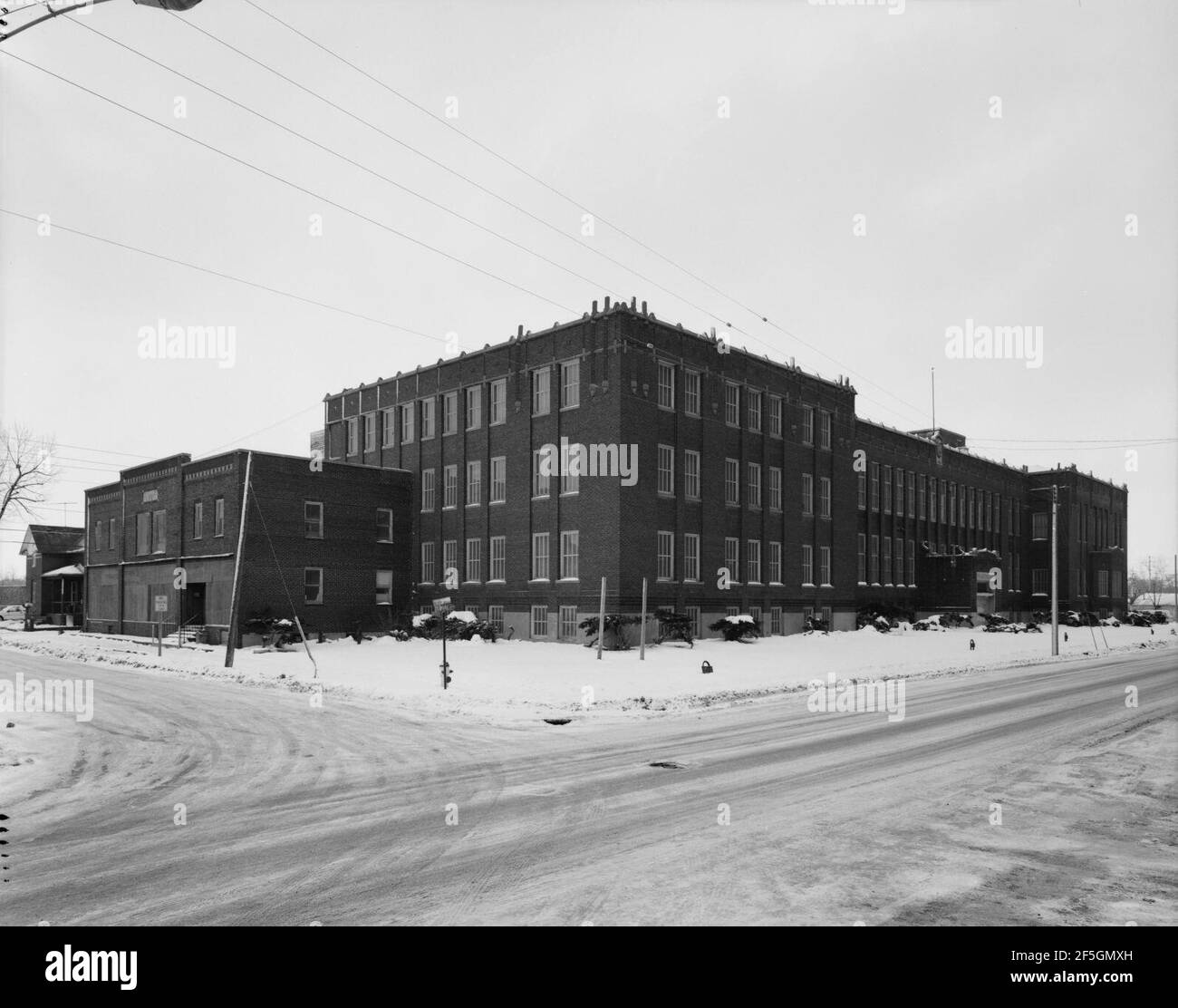 Rath Packing Company Administration Building Stock Photo - Alamy