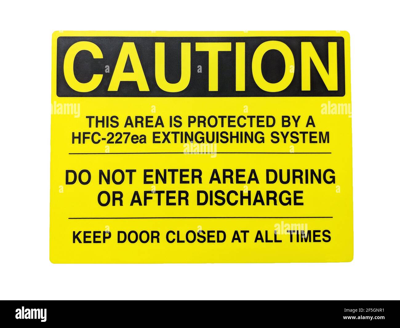 Fire suppression system Cut Out Stock Images & Pictures - Alamy