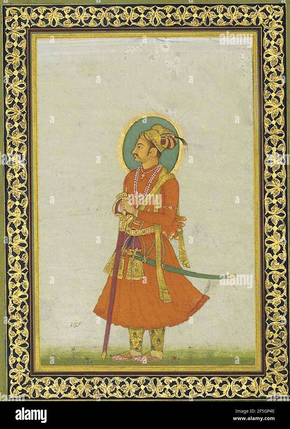 Raja Karan Singh of Bikaner, Auranzeb's ally and enemy Stock Photo - Alamy