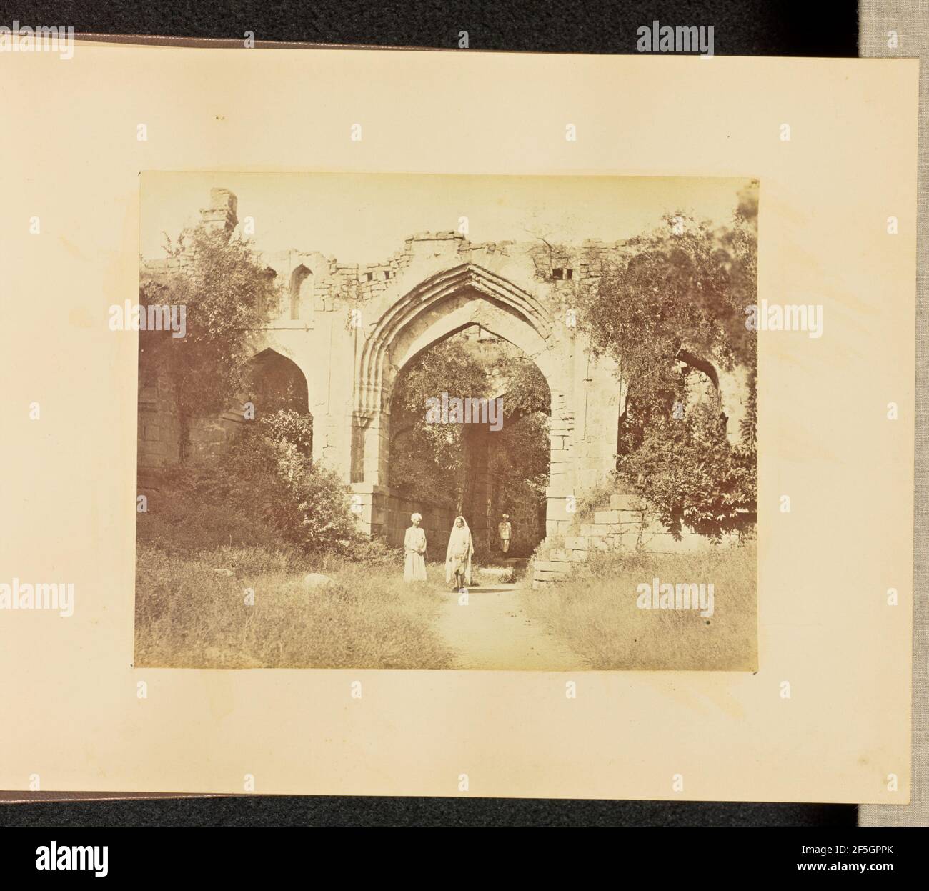 Ruins of a Gate. Willoughby Wallace Hooper (English, 1837 - 1912 Stock ...