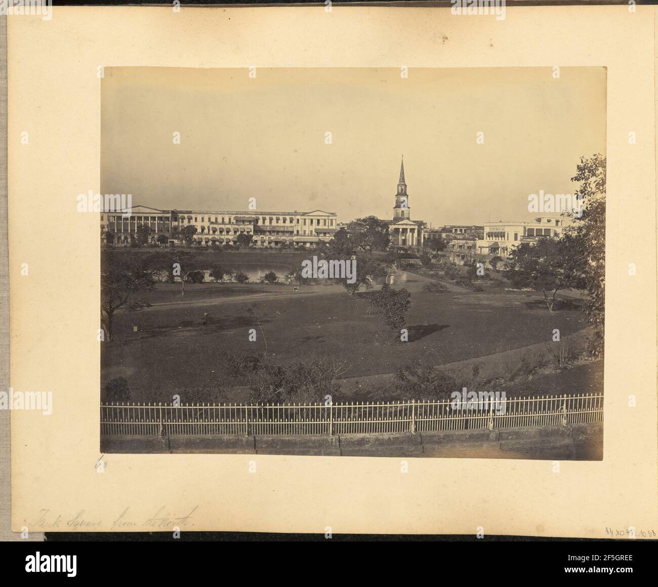 Tank Square from the North. John Edward Saché (Prussian or British ...