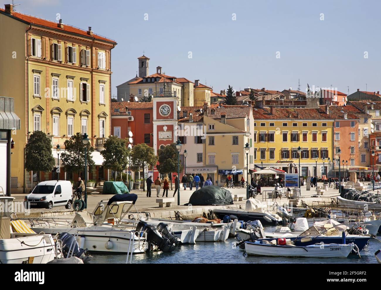 Rovinj clock tower hi-res stock photography and images - Alamy